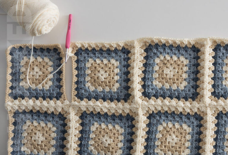 Easily Join As You Go Granny Squares Step By Step