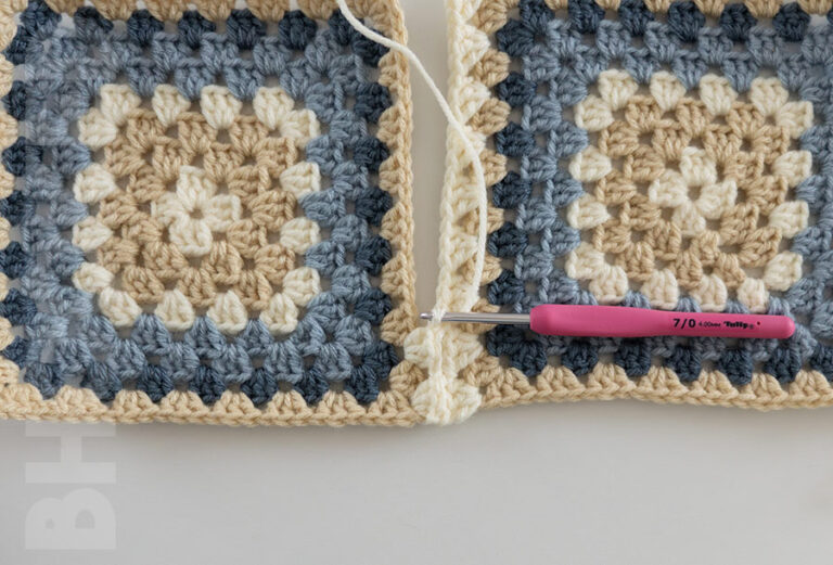How To Make a Classic Granny Square Blanket (in 3 Sizes!)