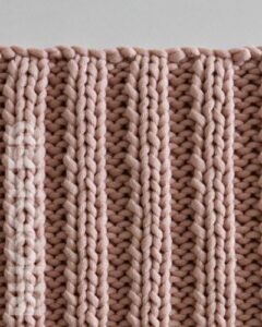 How to Knit an Easy Rib Stitch Knitting (Tutorial for Beginners)