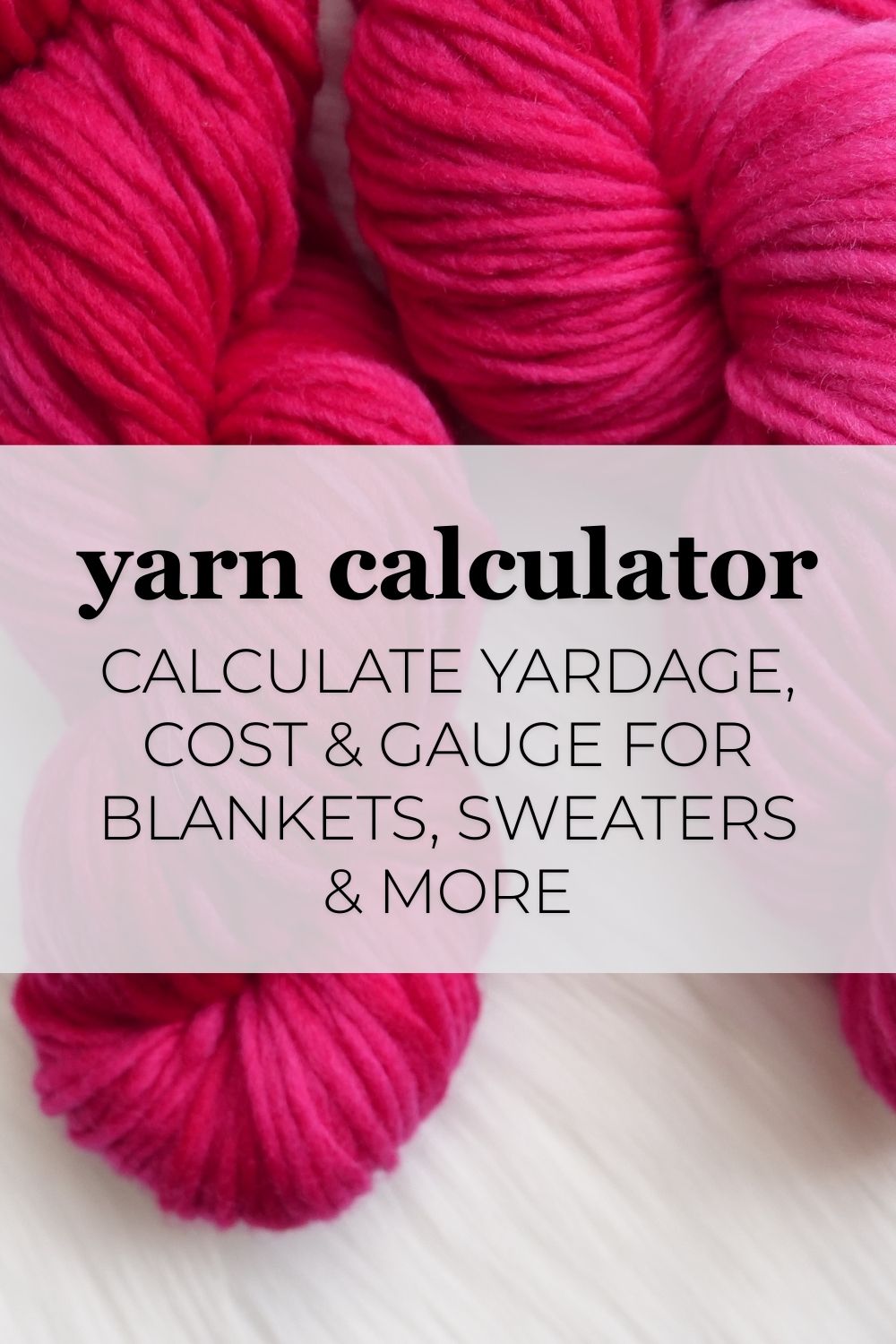 Free Yarn Calculator: Yardage, Cost & Gauge Tool